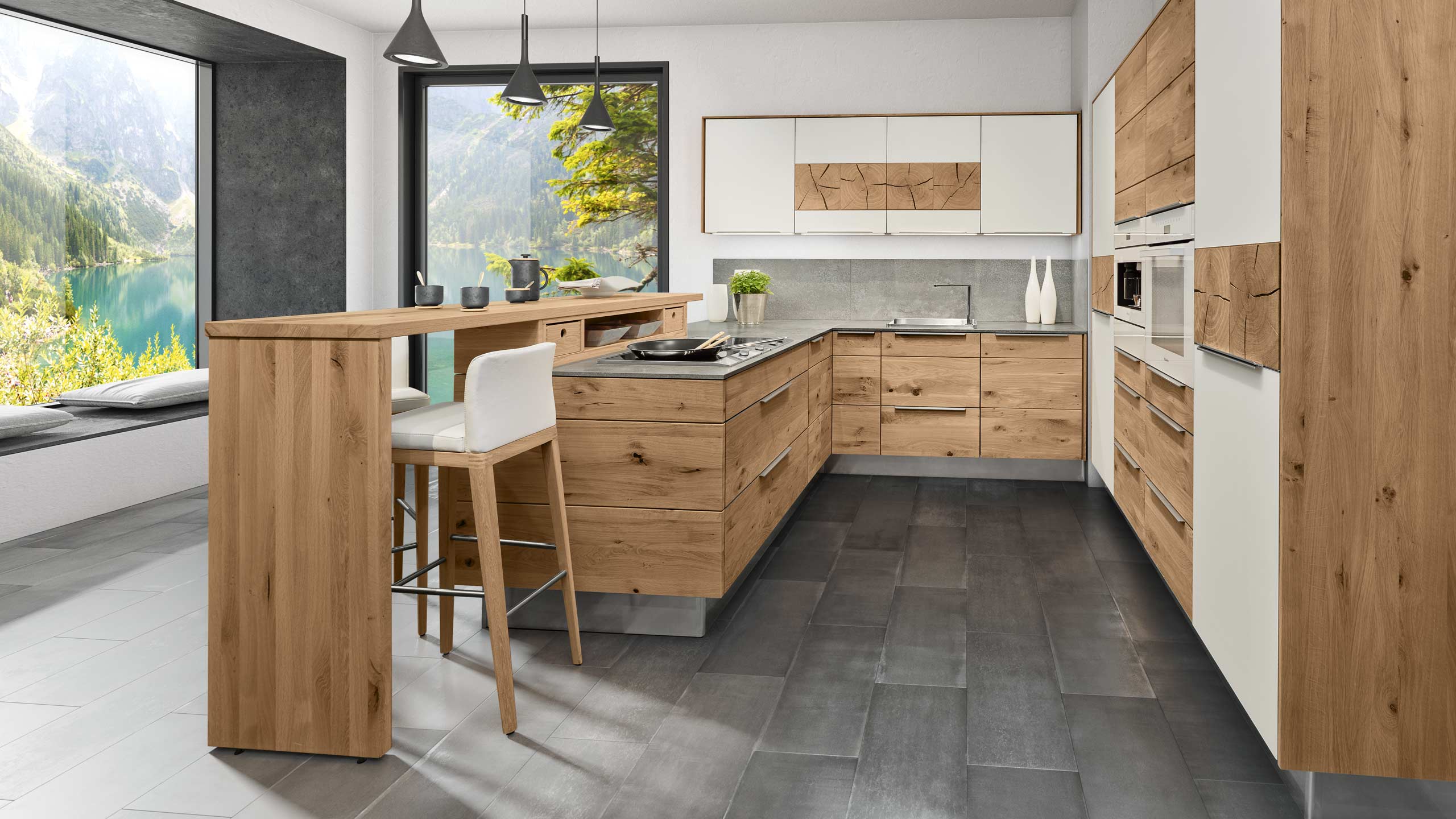 Decker Massivholzküchen bei Möbel Weber